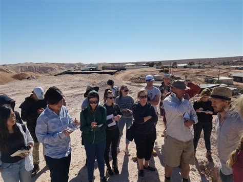 unisa design and construct program site visit andamooka observatory