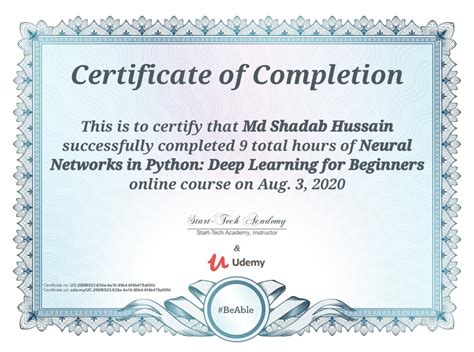 Md Shadab Hussain On Linkedin Neuralnetworks Python3