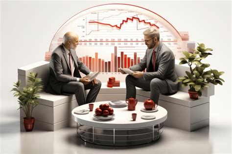 Premium Ai Image Banks Financial Investment Center With A Portfolio