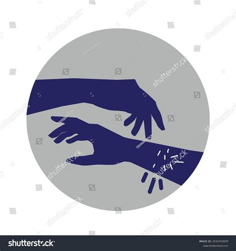 Scabies Concept Icon Design Stock Illustration Stock Vector Royalty