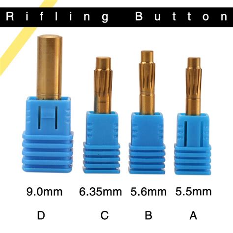 12 Flutes Rifling Button 5 5mm 5 6mm 6 35mm 9 0mm Vicedeal