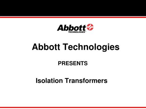 Ppt Isolation Transformer Powerpoint Presentation Free Download Id