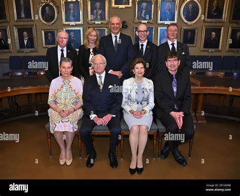 Back Row From Left Lars Bergström Swedish Academy Of Sciences Birgitta Henriques Normark