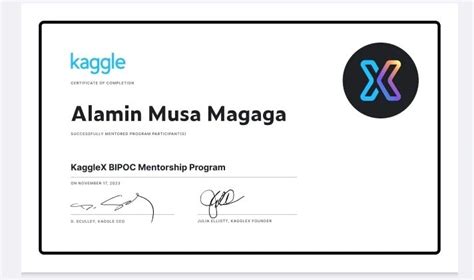 Alamin Musa Magaga On Linkedin Kagglex Datascience