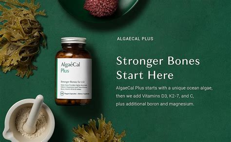 Mua Algaecal Plus Organic Red Algae Calcium Supplement Vitamin K2 Mk7 100mg Vitamin D3