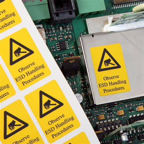 Printable Label Anti Static Labels Cils International For The