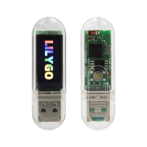 Lilygo T Dongle S3 Esp32 S3 Usb Dongle 096 Tuuman Näytöllä Opencircuit