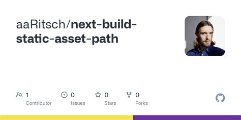 Github Aaritschnext Build Static Asset Path