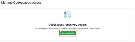Configuring A Package S Access Control And Visibility GitHub Docs