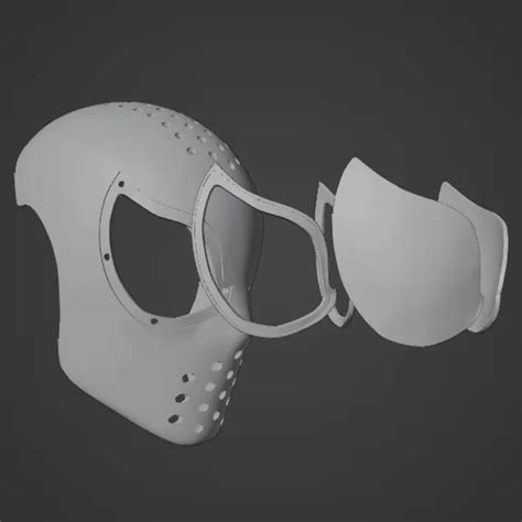 1994 Symbiote Spider Man Inspired Face Shell By Budwin Makerworld