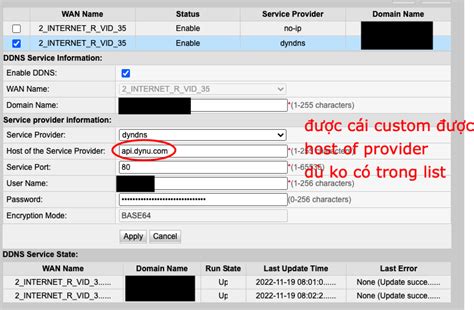 Thắc Mắc Tìm Router Có Hỗ Trợ Custom Ddns Hoặc Có Dynu Voz