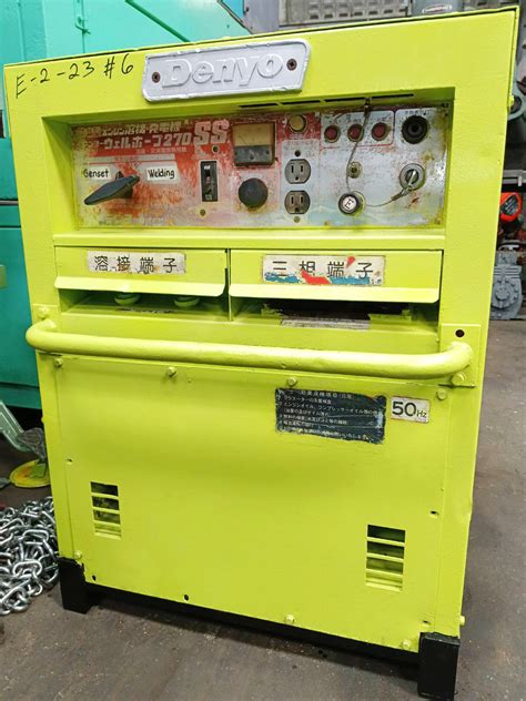 Products Denyo Welding Generator 270a 10kva Isuzu 3kb1 From Japan