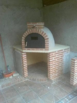 Horno Leña Pereruela Fabricado En Esquina Horno De Leña Hornos De Ladrillo Diseño De