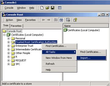 How To Install Root And Intermediate Certificates Sectigo Official