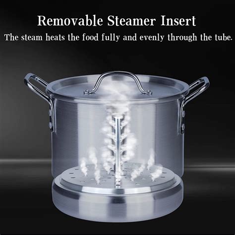 Arc Aluminum Tamale Steamer Pot With Steamer Rack Harvest Grande