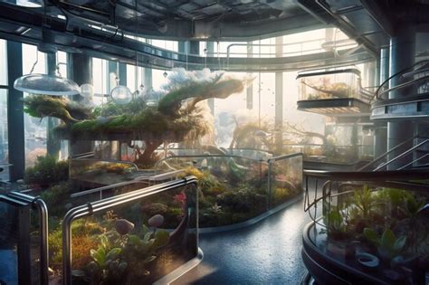 Premium Photo In This Innovative Facility Scientists Create