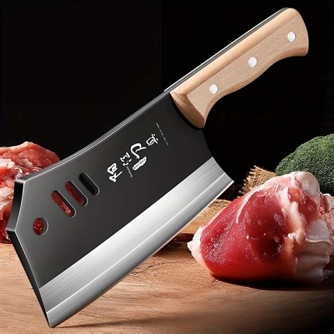 고탄소강 특수 칼로 뼈를 자르는 전용 칼 고강도 고기 칼 전문적인 뼈 자르기 칼 고기 칼 식당 및 음식 트럭용 주방 가제트 지금 바로 오늘의 딜을 확인해 보세요