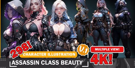 4k Anime Reference Art For Artists And Enthusiasts 298 Assassin Class Beauty Diverse Character