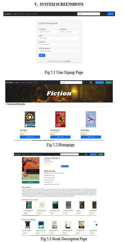 Bookbarn Web Based Book Recommendation And E Commerce System