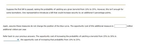 Solved 32 The Tradeoff Between Tourism And Security The