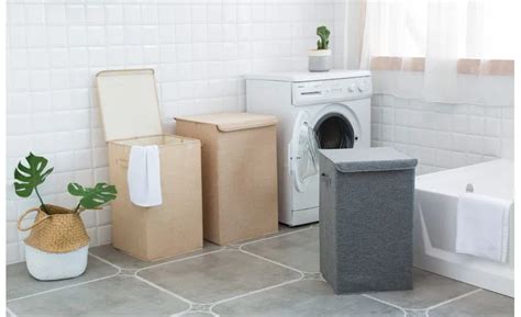 Хлопковая льняная складная корзина большой ящик для хранения водонепроницаемое ведро для белья