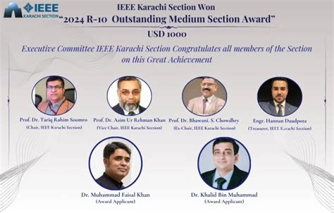 dr engr khalid muhammad on linkedin ieee karachisection awardwinner