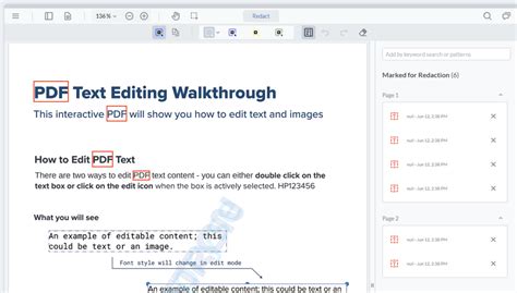 Pdf Redaction Using React Webviewer Apryse
