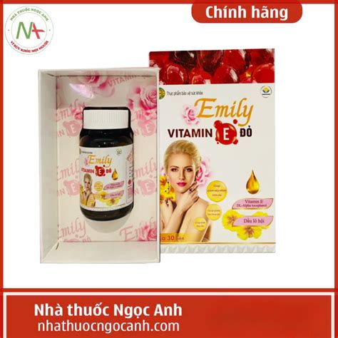 Thuốc Emily Vitamin E Đỏ Giá Bao Nhiêu Mua ở đâu Có Tốt Không