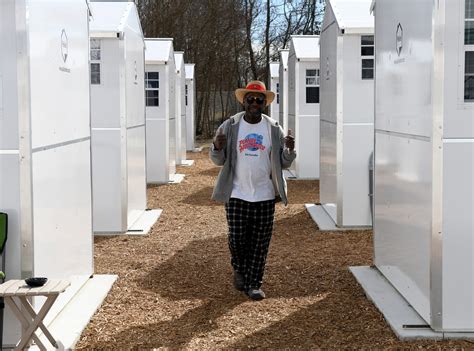 Georgetown Pallet Village Shelters 40 Homeless People