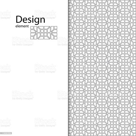 디자인 레이저 절단 가죽 판지 종이에 스탬핑을위한 전통적인 아랍어 원활한 기하학적 패턴 인테리어 디자인 그래픽 디자인 샌드 블라스팅 유리 를 위한 그리기 직물에 인쇄 0명에