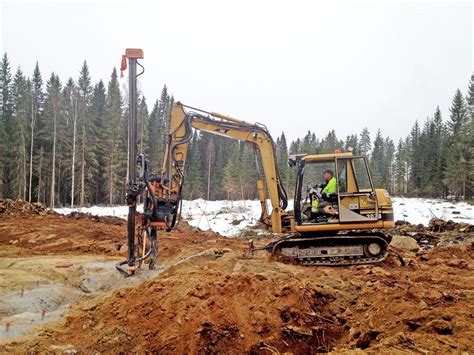 Excadrill Excavator Mounted Drilling Attachments Junttan