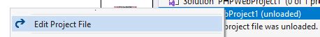 VS PHP Project Incompatible And The Application Is Not Installed PHP Tools Community