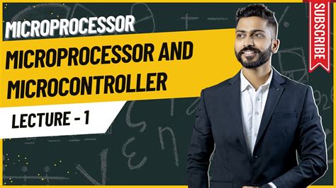 Lec 1 Microprocessor And Microcontroller In Computer System Youtube