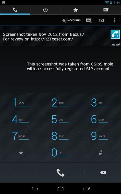 review sip softclient csipsimple — russell zachary feeser