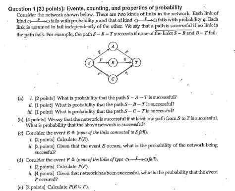Solved Question Points Events Counting And Chegg Com