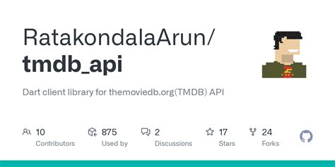 GitHub RatakondalaArun Tmdb Api Dart Client Library For Themoviedb Org TMDB API