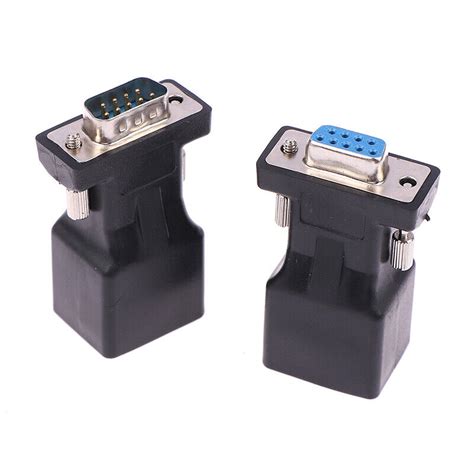 db9 rs232 male female to rj45 adapter com port to lan ethernet port