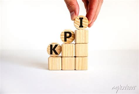 Kpi Key Performance Indicator Symbol Concept Word Kpi Key • Wall