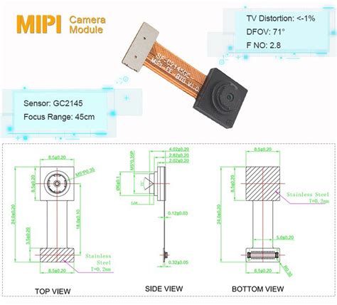 China Gc2145 Mipi Camera Module Suppliers Factory Customized Gc2145 Mipi Camera Module