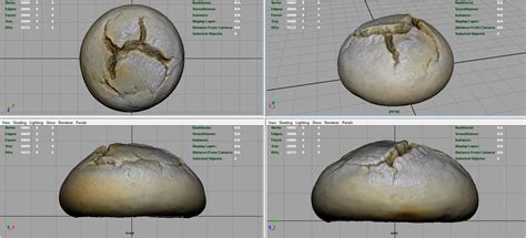 Bread 4 3d Model 6 Unknown Fbx Max Ma Obj Free3d