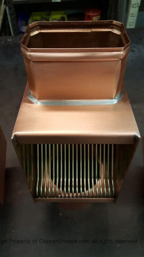 Autoclear Brasstonian For Rectangular Copper Downspouts The New