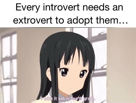 Every Introvert Needs An Extrovert [k On ] R Wholesomeanimemes