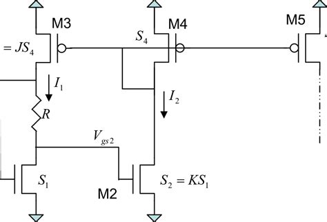6 Ptat Current Generator Without Opamp Download Scientific Diagram
