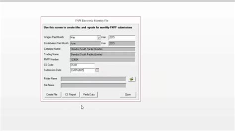 Fnpf Cs Form Online Portal Youtube