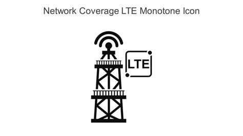 Network Coverage Lte Monotone Icon In Powerpoint Pptx Png And Editable Eps Format Ppt Slide