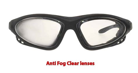 Dixon Tac Anti Fog Safety Glasses Anti Fog Lenses Uk Goggles