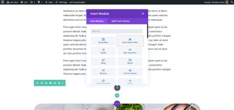 Divi Plugin Highlight Divi Accordions Plus