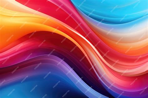 Premium Ai Image Abstract Modern Colorful Creative Dynamic Banner