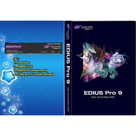 Jual Edius 9 Support Windows 10 Terbaru Shopee Indonesia