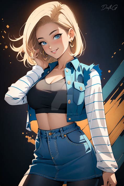 Android 18 By Dantegonist On Deviantart